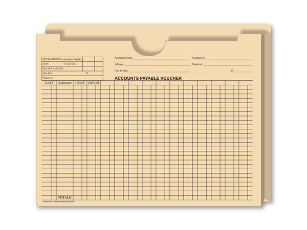 Accounts Payable Voucher Envelopes - 1" Expandable Jacket - flywheelnw.com