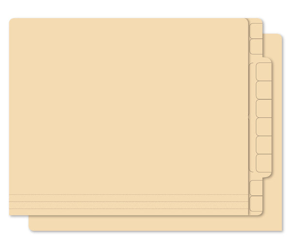 File Folder Extended Tab Plain Qty. 500 - flywheelnw.com