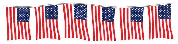 American Flag Pennants - Supreme Cloth - flywheelnw.com
